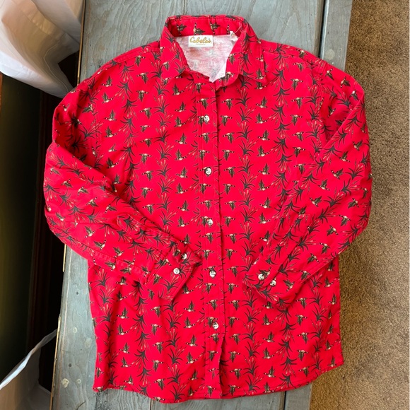 Cabela's | Tops | Vintage Cabelas Flying Duck Flannel Shirt Size Medium ...